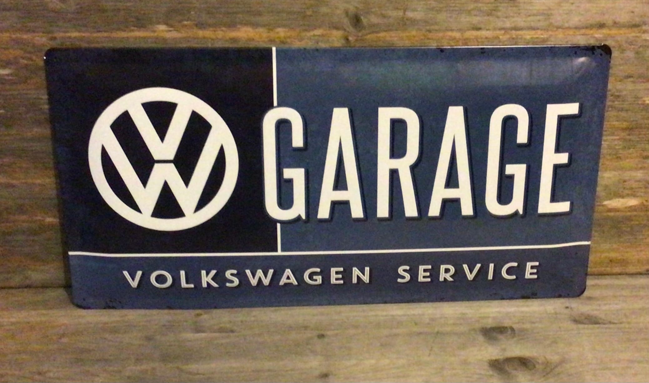 VW Service Metal Sign. VW Garage Extra large Sign - VW Lovers