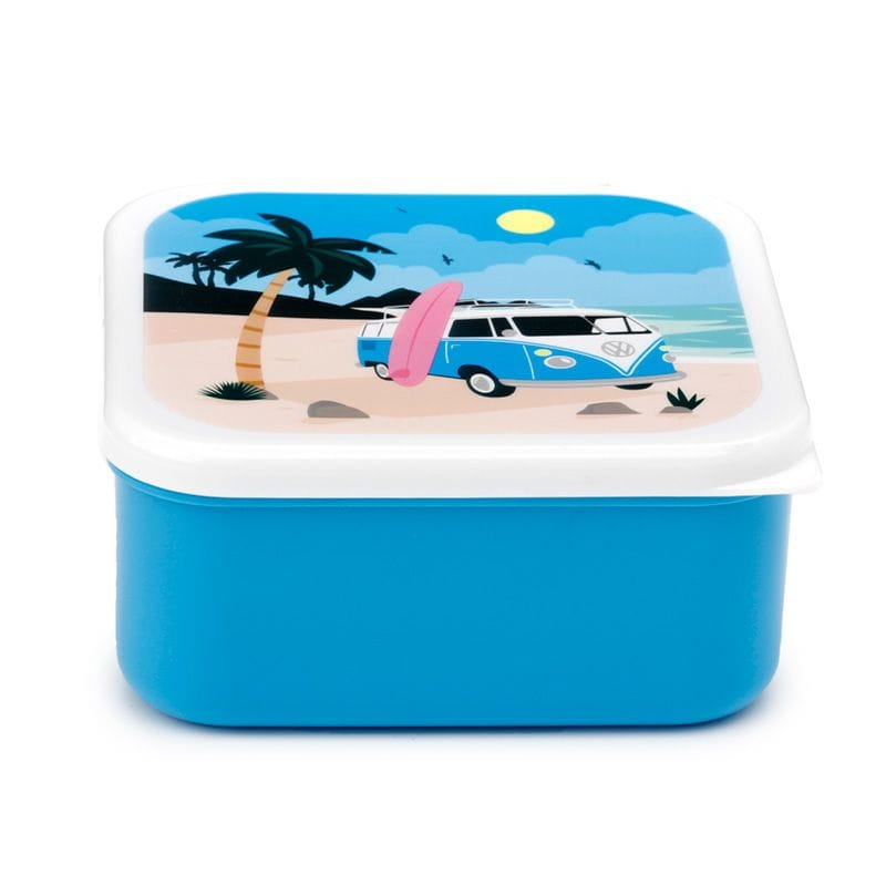 Set of 3 Lunch Box M/L/XL Volkswagen VW T1 Camper Bus Waves are Calling ...